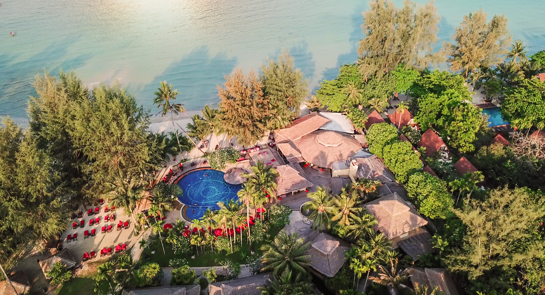 The Spring open air area at Centara Koh Chang Resort
