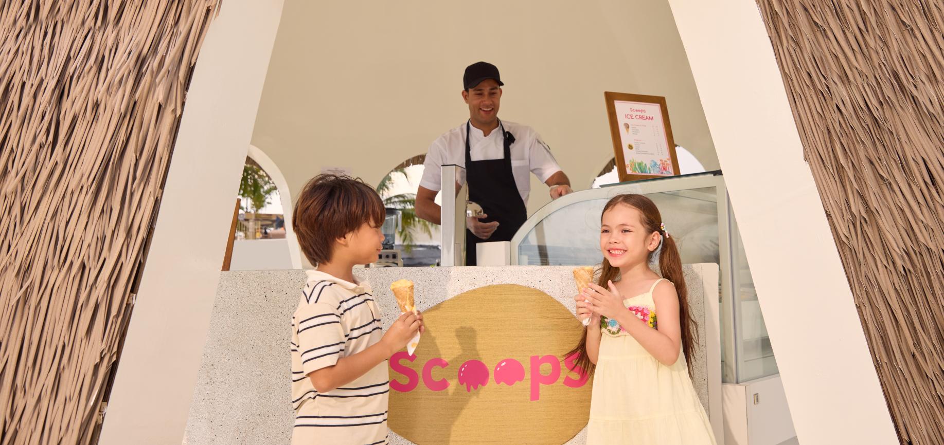 Scoops Ice Cream Bar | Centara Mirage Lagoon