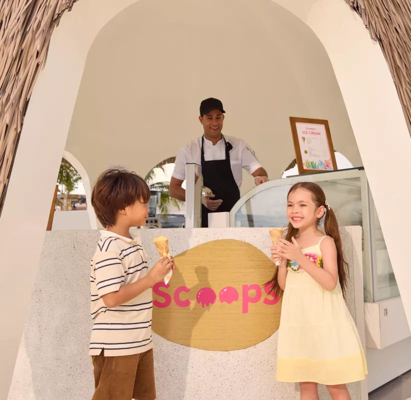 Scoops Ice Cream Bar | Centara Mirage Lagoon